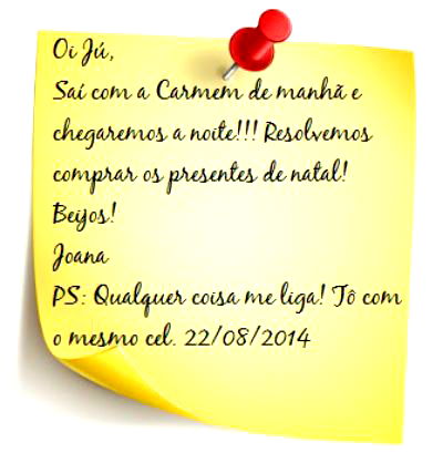 Gênero Textual Bilhete - Toda Matéria