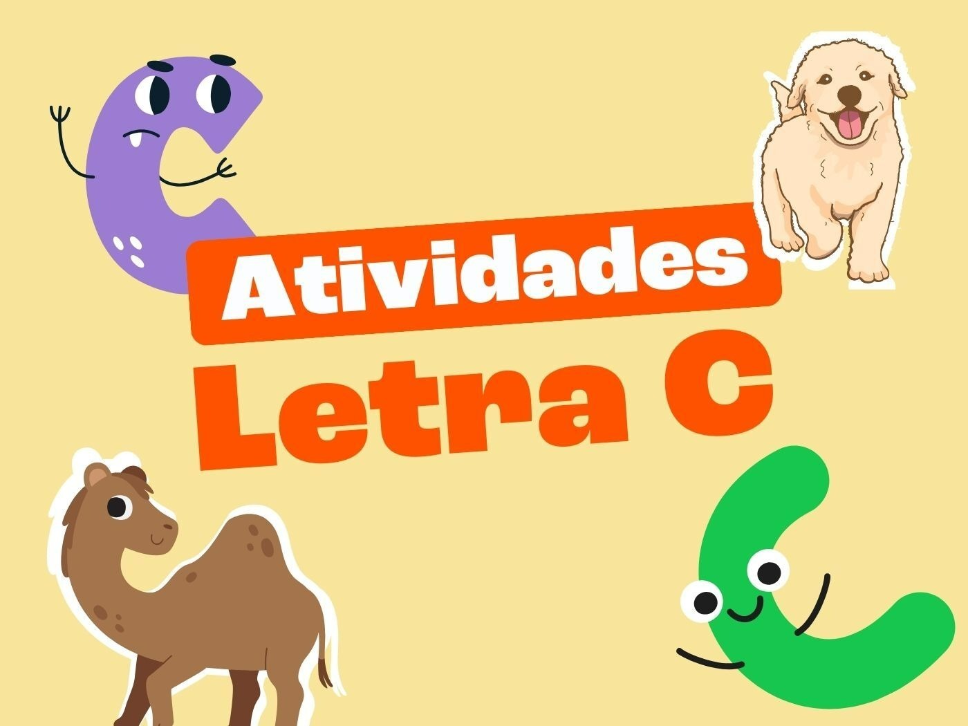 Letra C Arte Pre Escola