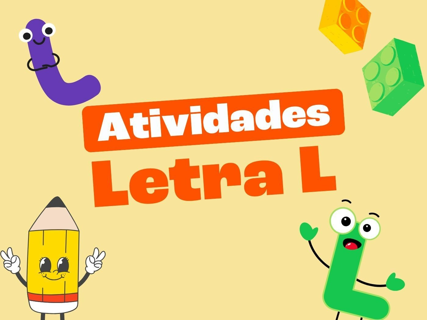 Atividades com a letra L para Educação Infantil (para imprimir) - Toda ...
