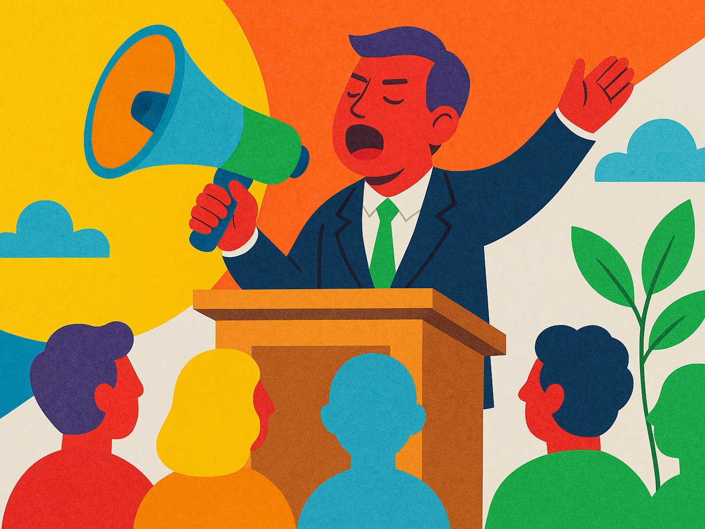 Demagogia - origem, definição e exemplos - Toda Matéria