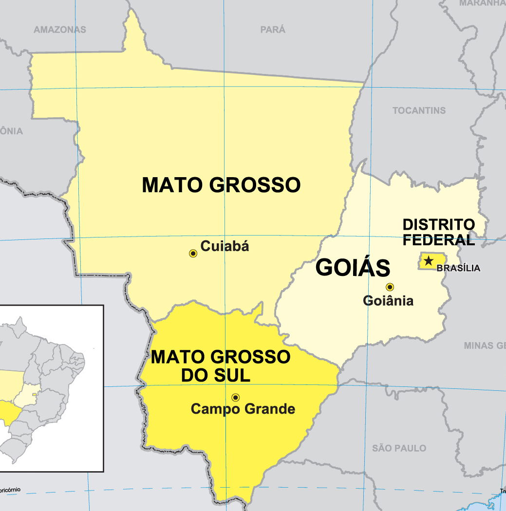 Estados Y Capitales De La Región Oeste Para Imprimir