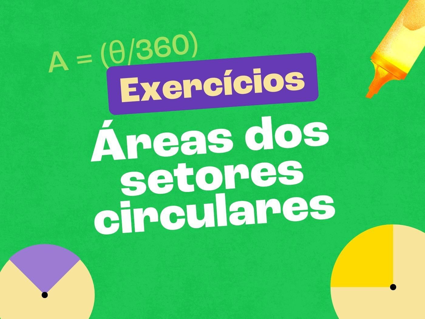 Exercícios sobre área do setor circular (com questões resolvidas ...
