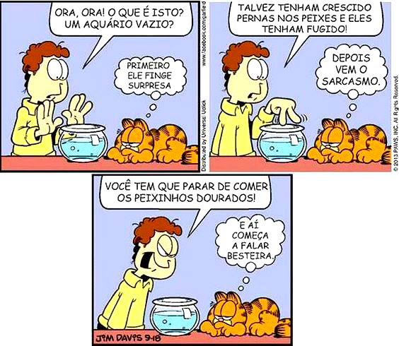 Atividades de interpretação de charges e tirinhas (com gabarito ...