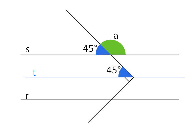 Exercícios sobre retas paralelas cortadas por uma transversal - Toda ...