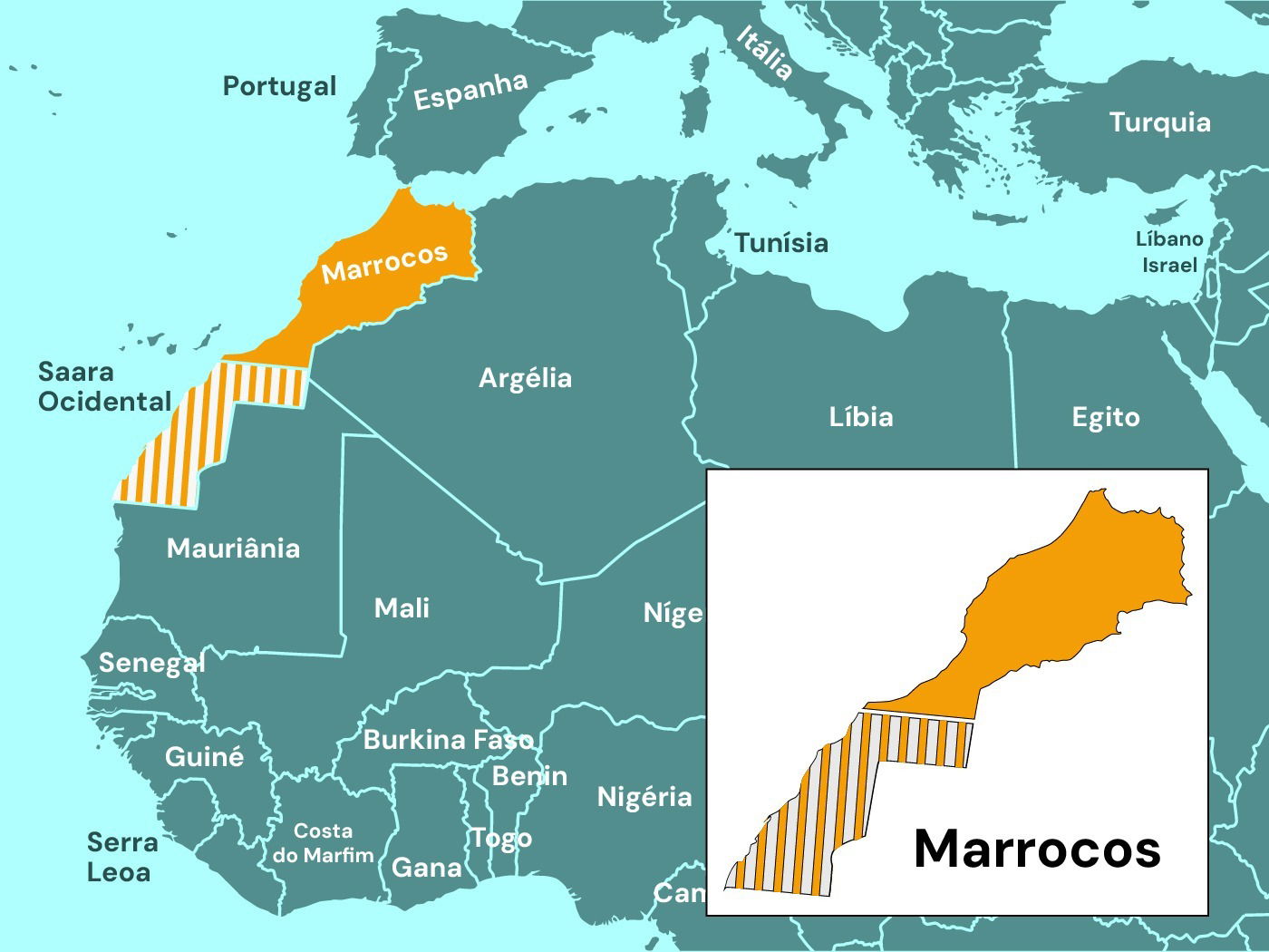 Marrocos: onde fica, história e características - Toda Matéria