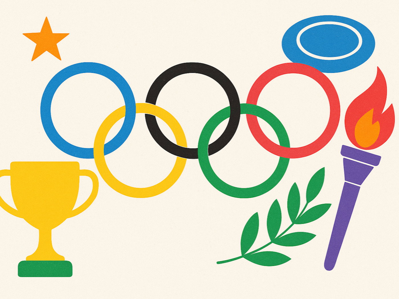 Símbolos Olímpicos: quais são e o que significam - Toda Matéria