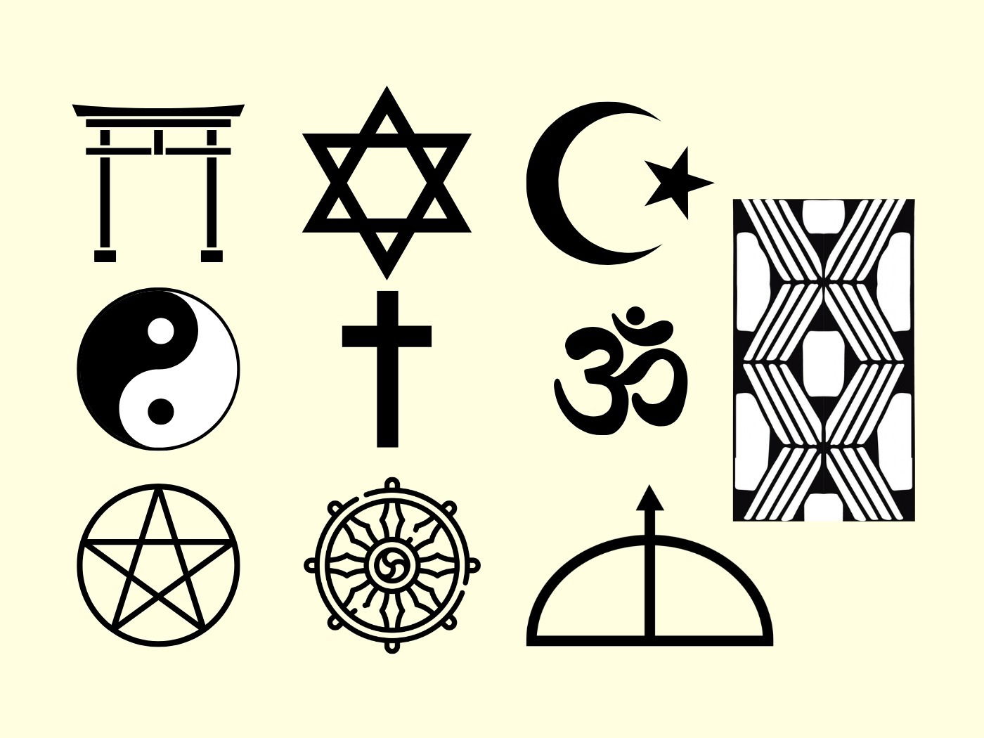 Símbolos religiosos: o que são e o que significam - Toda Matéria