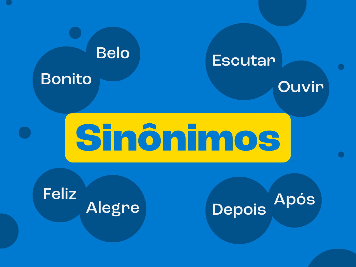 Sinônimos: o que são, todos os tipos e exemplos - Toda Matéria