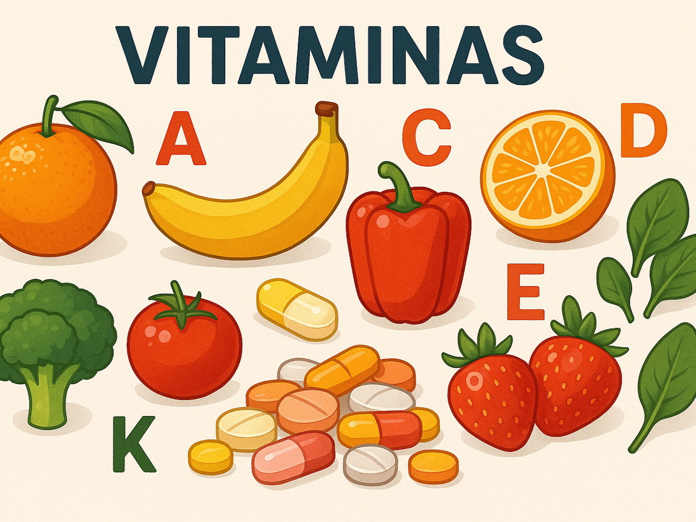 Vitaminas: o que são, para que servem e tipos - Toda Matéria